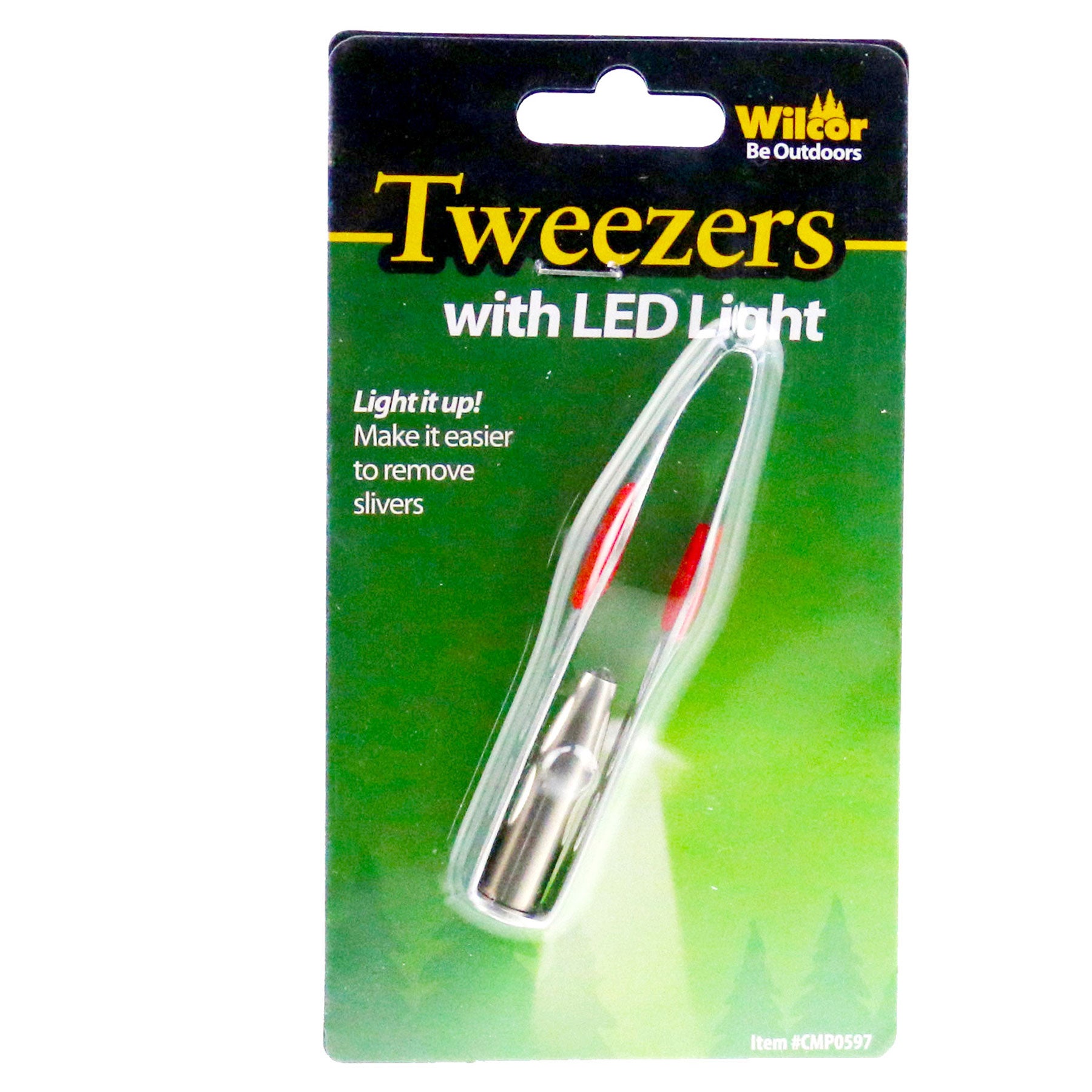 Tweezer With LED Light | The Day Hiker