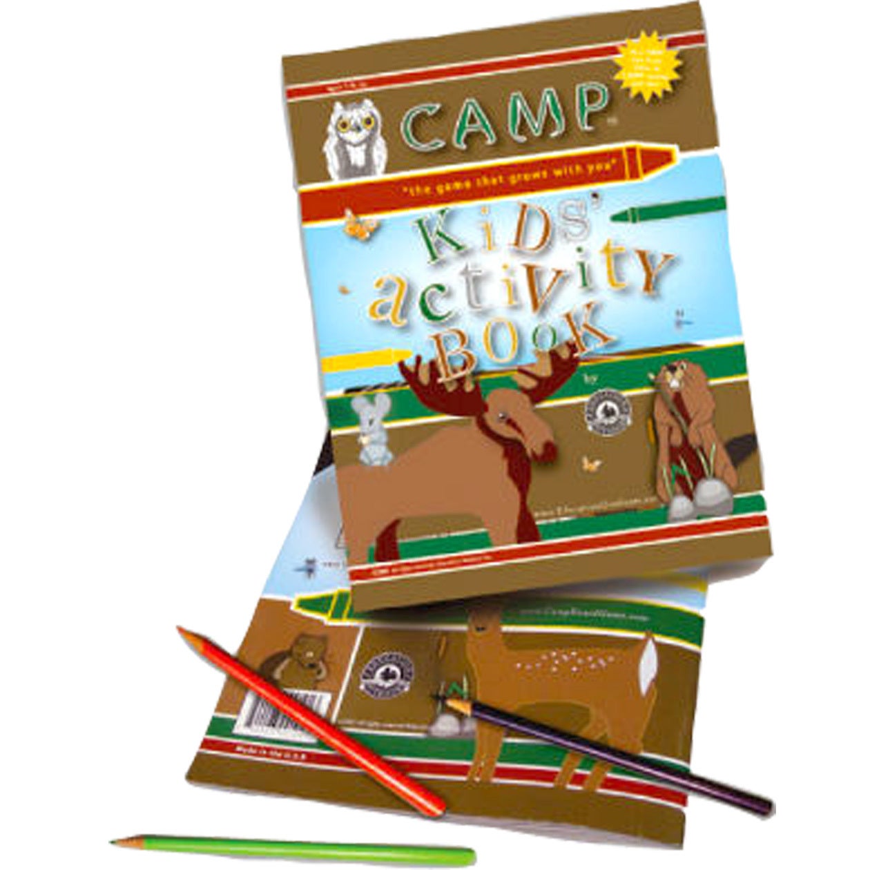 Kids Camp Activity Book | The Day Hiker